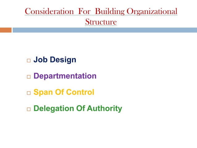 Challenges of organizational designs | PPTX