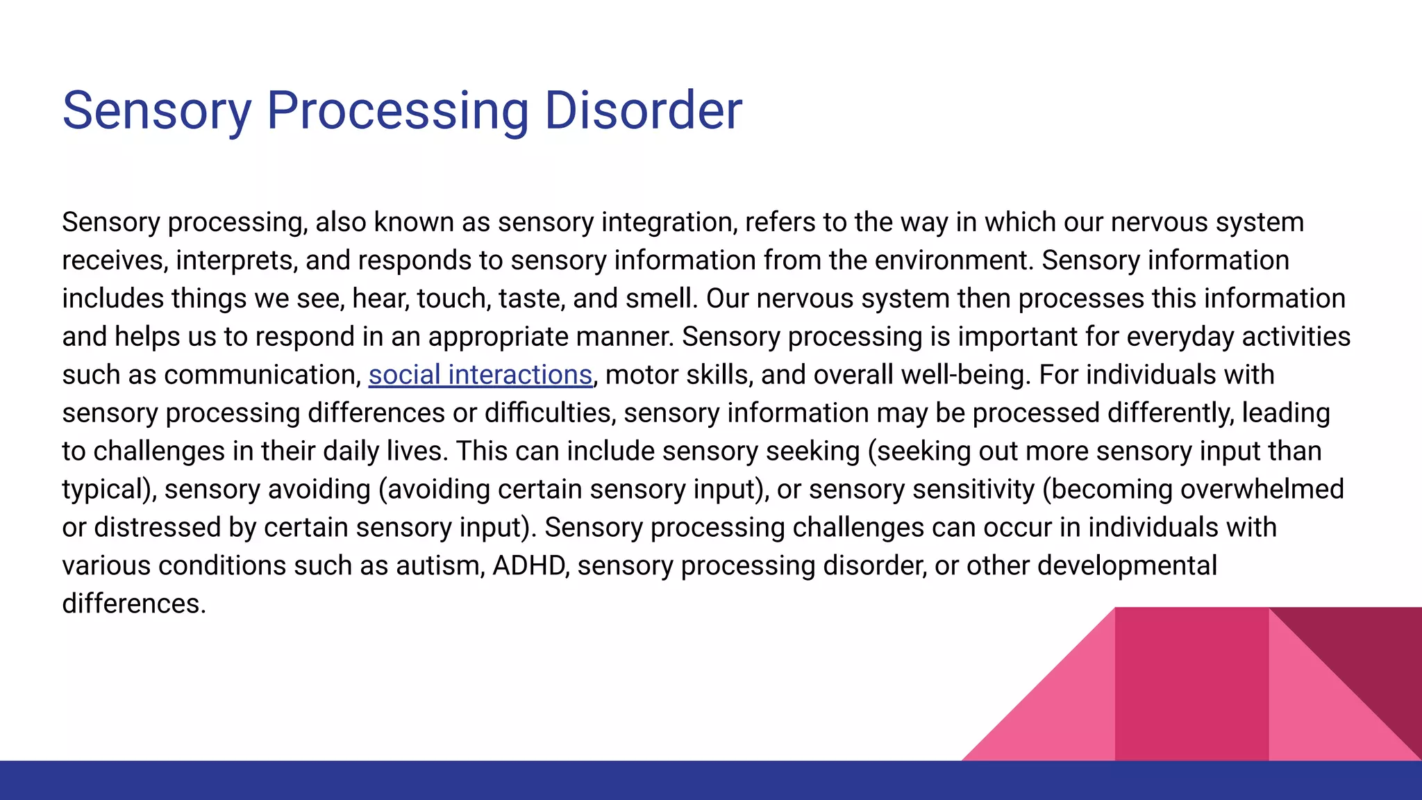 Challenges of Sensory Processing in children with Autism.pdf