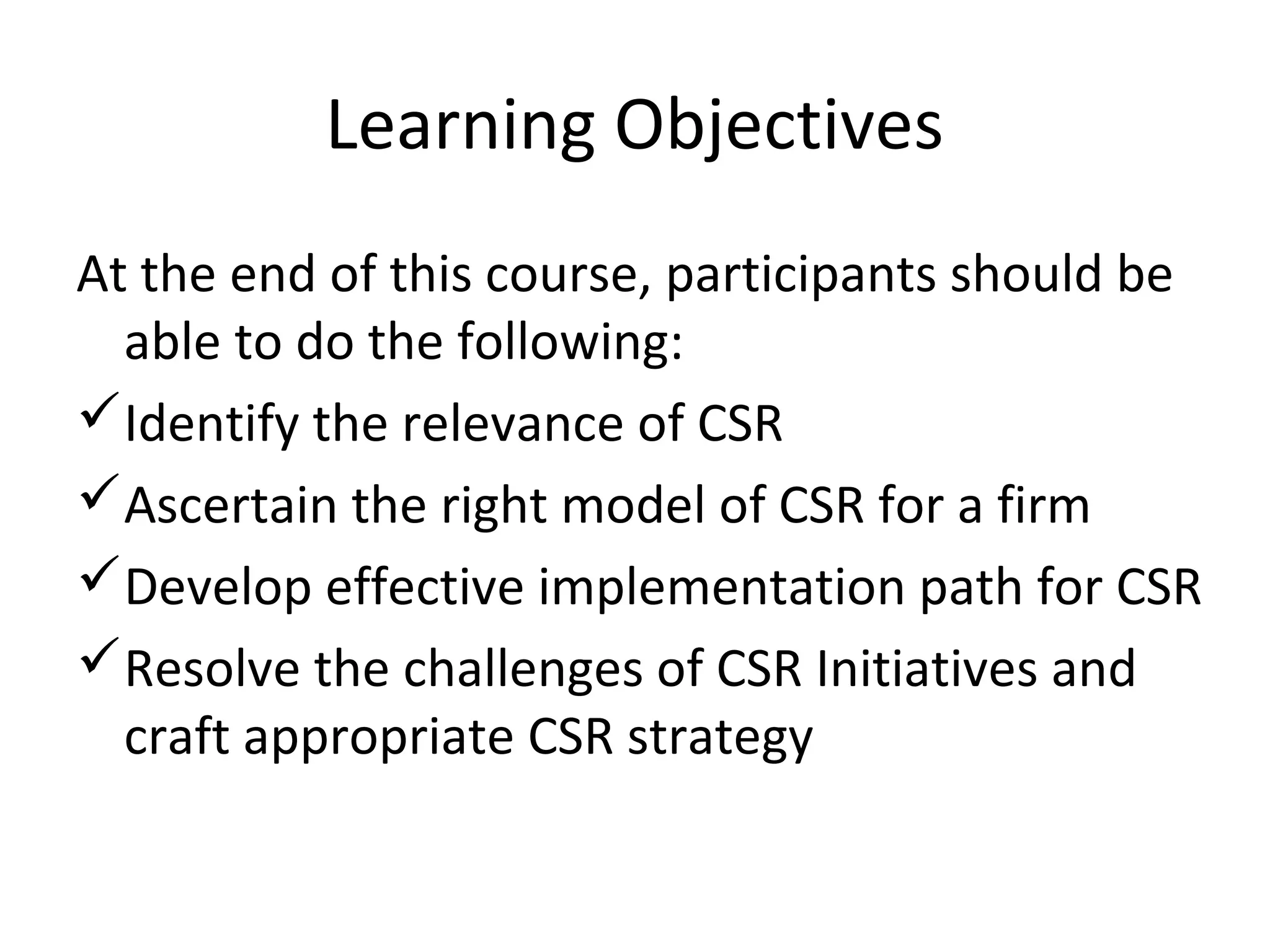 Challenges Of Corporate Social Responsibility | PPT