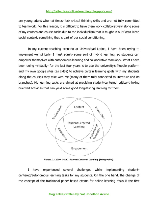 Challenges of student centered learning | PDF