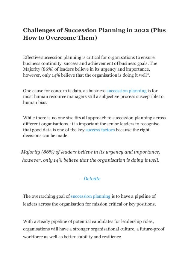 Challenges of Succession Planning in 2022 (Plus How to Overcome Them).pdf