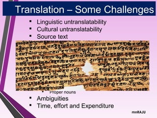 Challenges of Translation | PPT