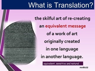 Challenges of Translation | PPT