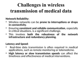 Challenges of wireless commn of medical data.ppt