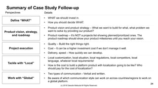 Challenges on Product Management for Global Platform | PPT