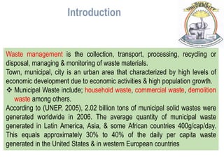 Challenges & possibe solutions to waste management | PPTX