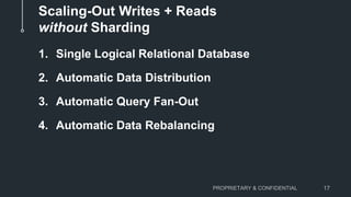 Tech Talk Series, Part 2: Why is sharding not smart to do in MySQL? | PPTX | Databases ...