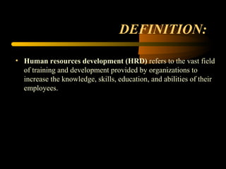 Challenges to hrd ppt | PPT
