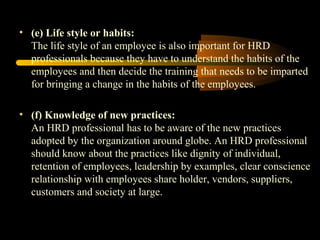 Challenges to hrd ppt | PPT