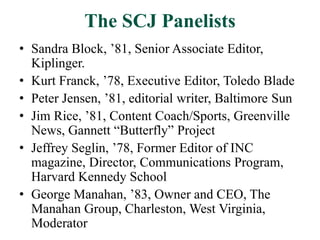 Challenges to journalism today | PPTX