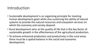 Challenges to Sustainable Rural Development.pptx