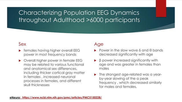Challenges of methodological variability in EEG | PDF