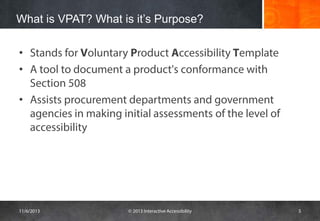 Challenges with VPATs | PDF