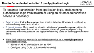 Challenge to Implementing "Scalable" Authorization with Keycloak | PPTX