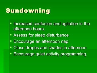 Challenging Behavior In The Dementia Patient | PPT