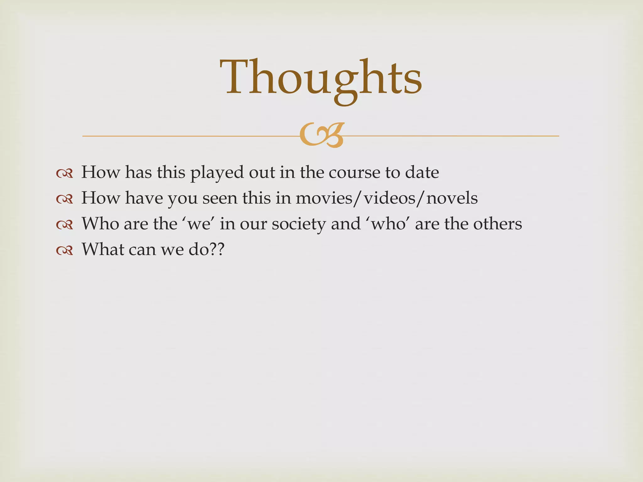 Challenging classical divides | PPTX