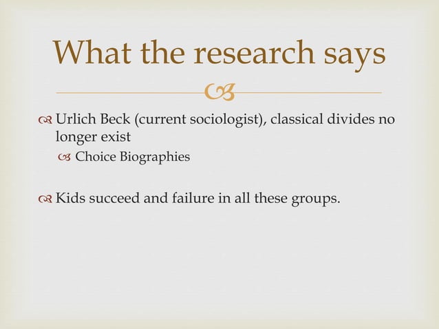 Challenging classical divides | PPTX