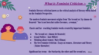 Challenging Gender Stereotypes through 'Feminist Criticism'. | PDF