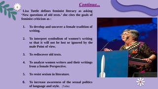 Challenging Gender Stereotypes through 'Feminist Criticism'. | PDF