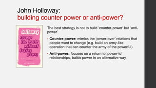 Challenging power and challenging the way we think about power | PPTX