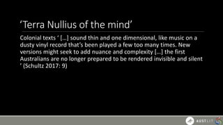 Challenging Terra Nullius of the Mind | PPTX | Australia and Oceania ...