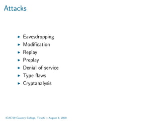 Challenges for Information Security Theory | PDF | Information and Network Security | Computing