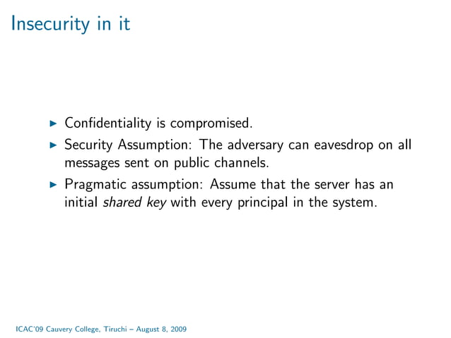 Challenges for Information Security Theory | PDF | Information and Network Security | Computing