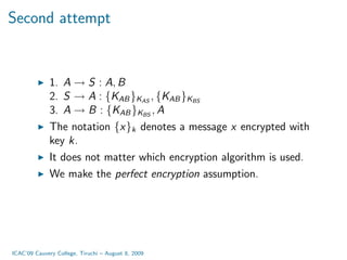 Challenges for Information Security Theory | PPT