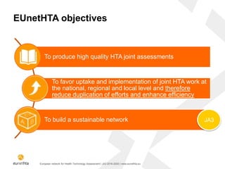 The EUnetHTA perspective on the HTA database | PPTX