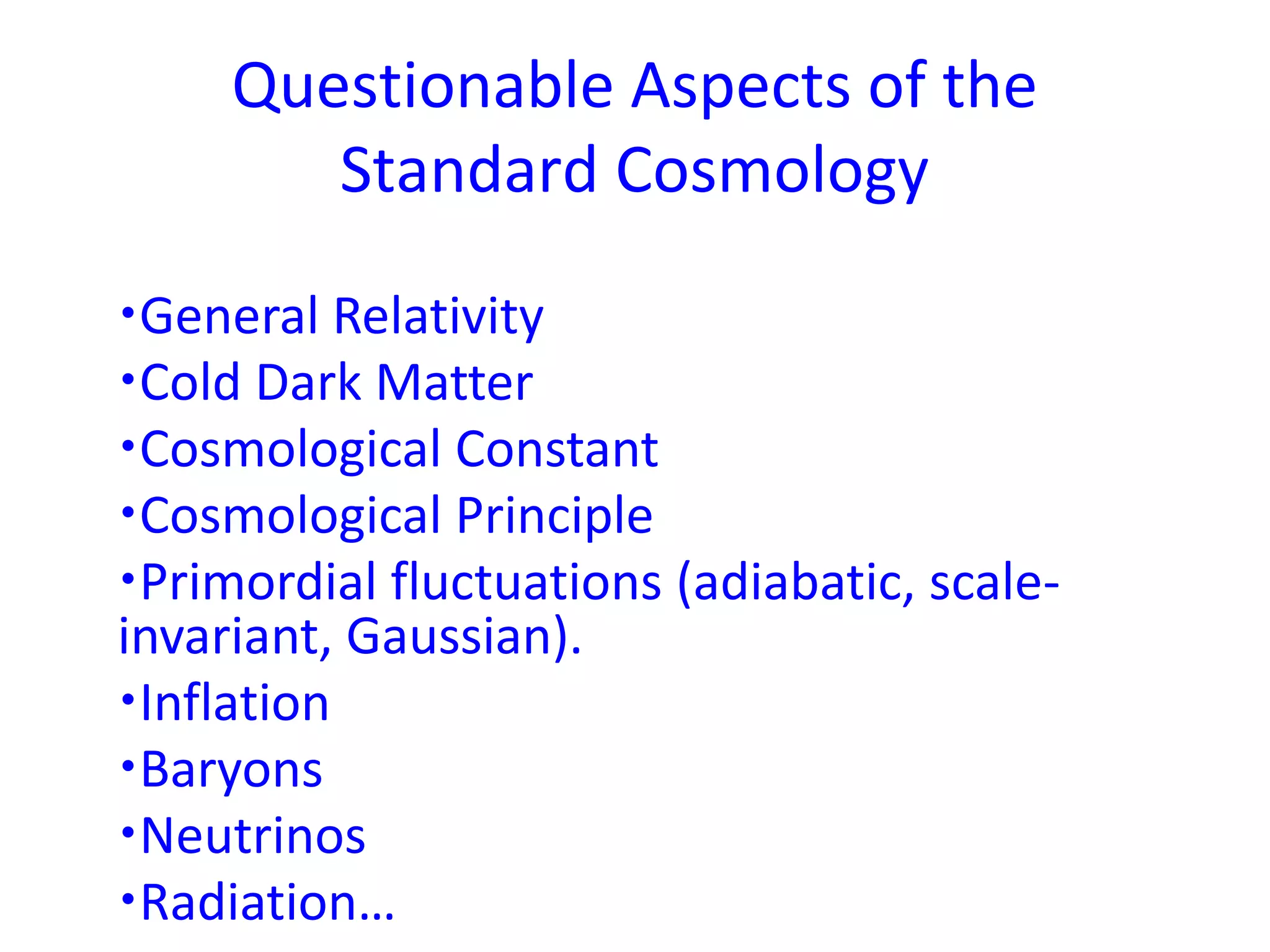 The State of the Universe | PPT