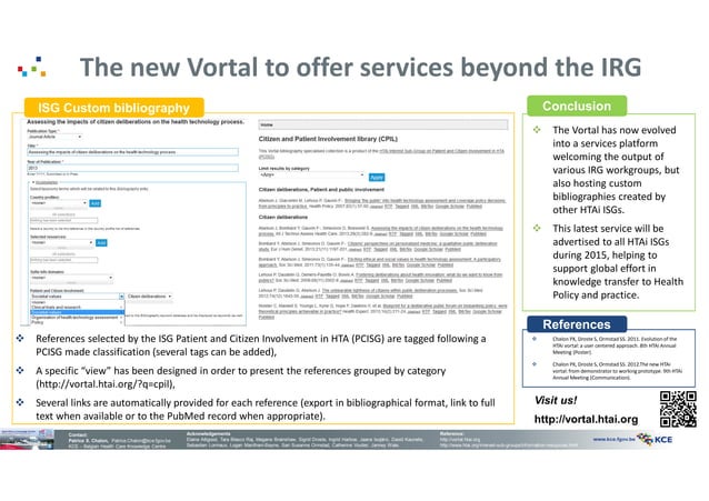 The new Vortal to offer services beyond the IRG | PPT