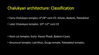 Chalukyan architecture at Aihole and Badami | PDF
