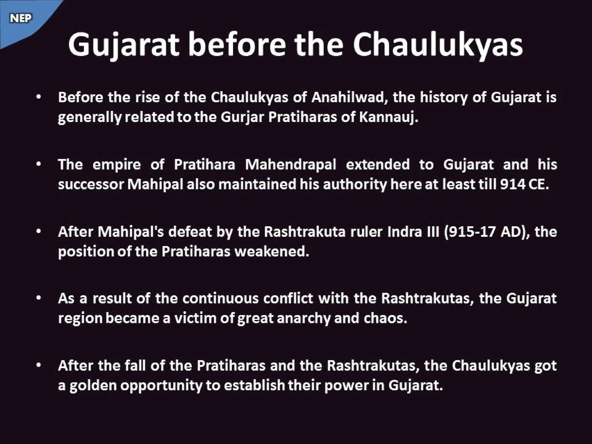 Chalukyas of Gujrat, Solanki Dynasty NEP.pptx