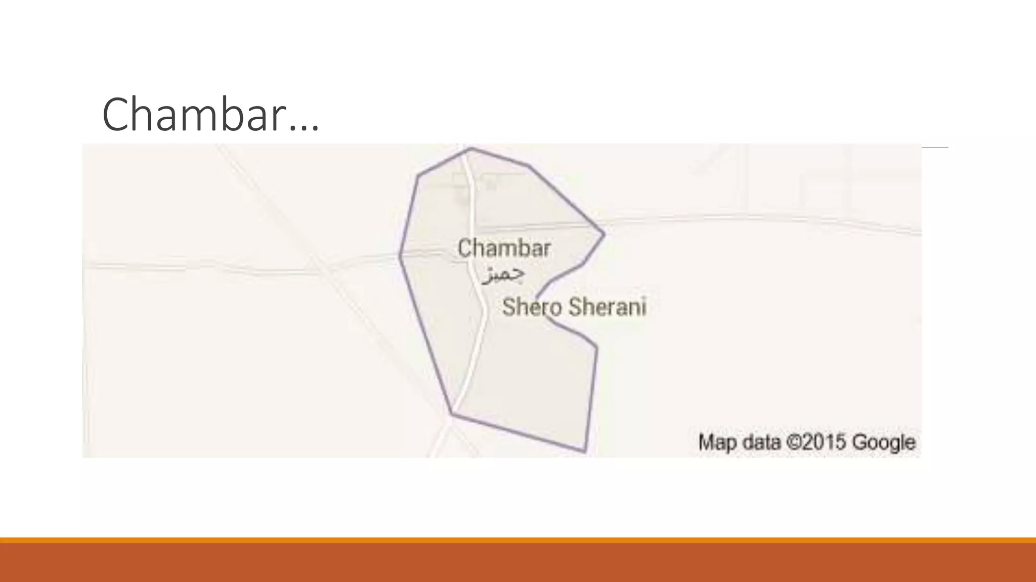 Chambar pakistan | PPT