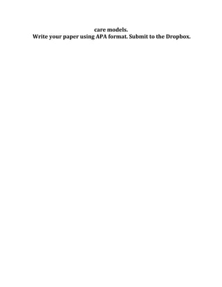 Chamberlain college-of-nursing nr 447 week 4 assignment nursing care ...