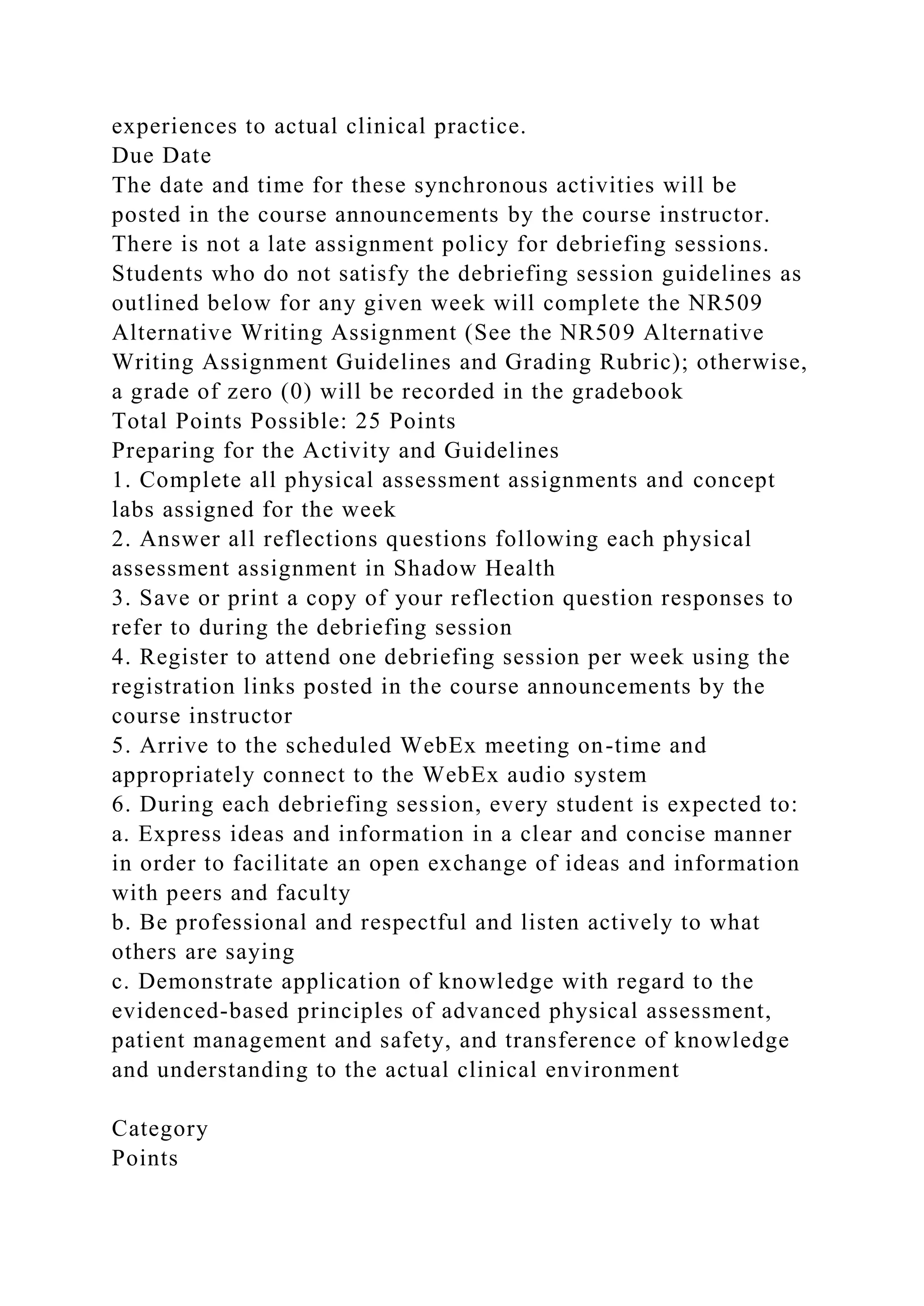 Chamberlain College of Nursing .docx