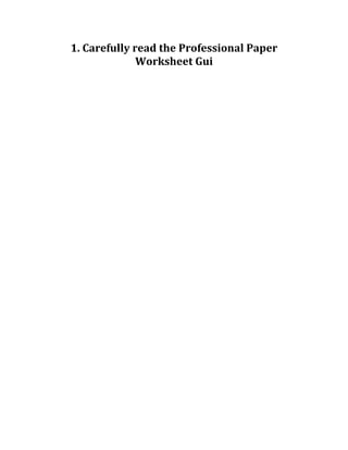 Chamberlain college of nursing nr 351 week 3 assignment professional paper worksheet ...