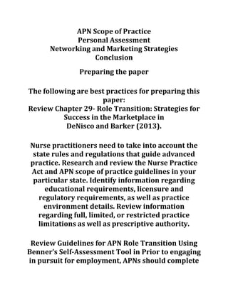 Chamberlain college of nursing nr 510 week 7 apn professional ...