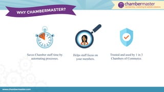 ChamberMaster | Member Management Software for Chambers of Commerce | PPT