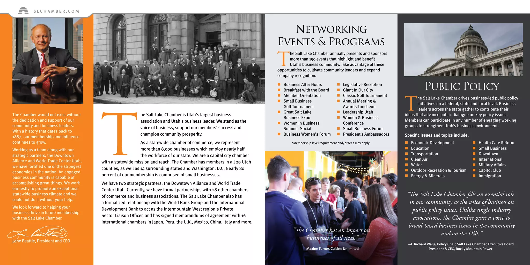 Membership Brochure | Salt Lake Chamber | PDF