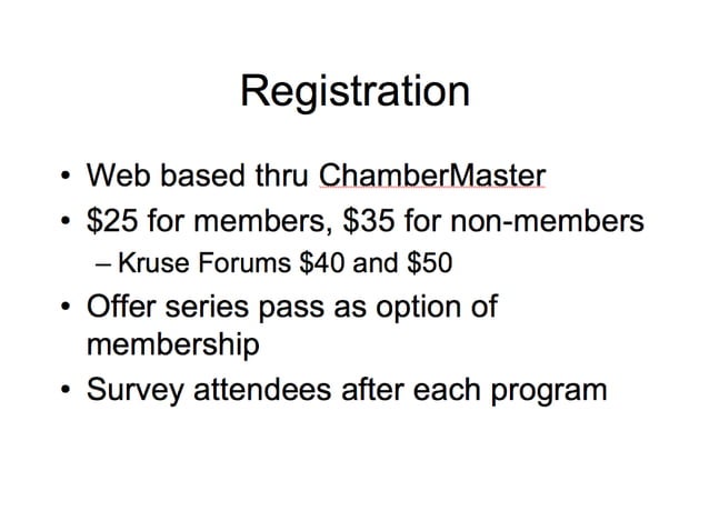Chamber Mktg Ppt Presentation Final | PPT