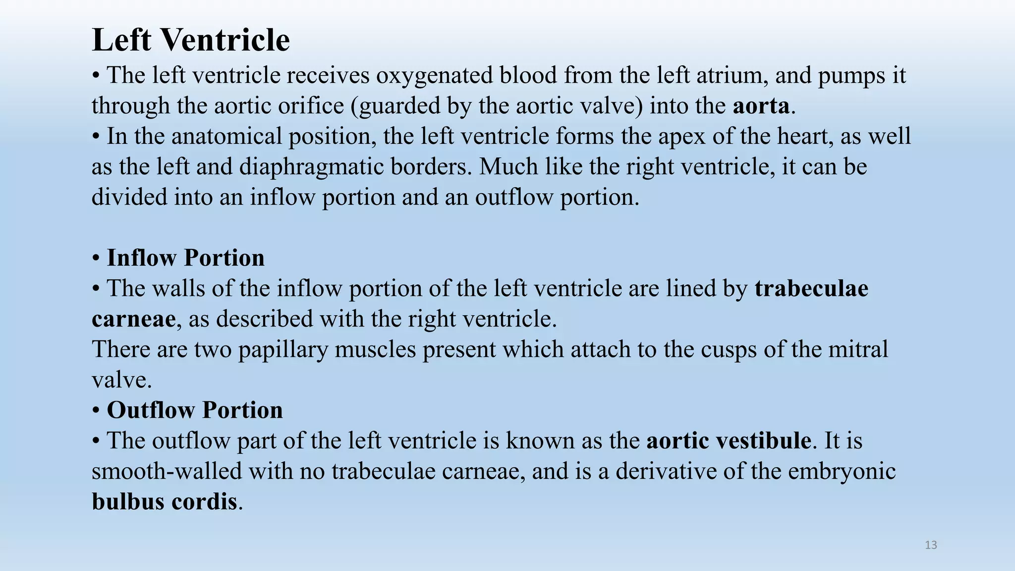Chambers of heart | PPTX