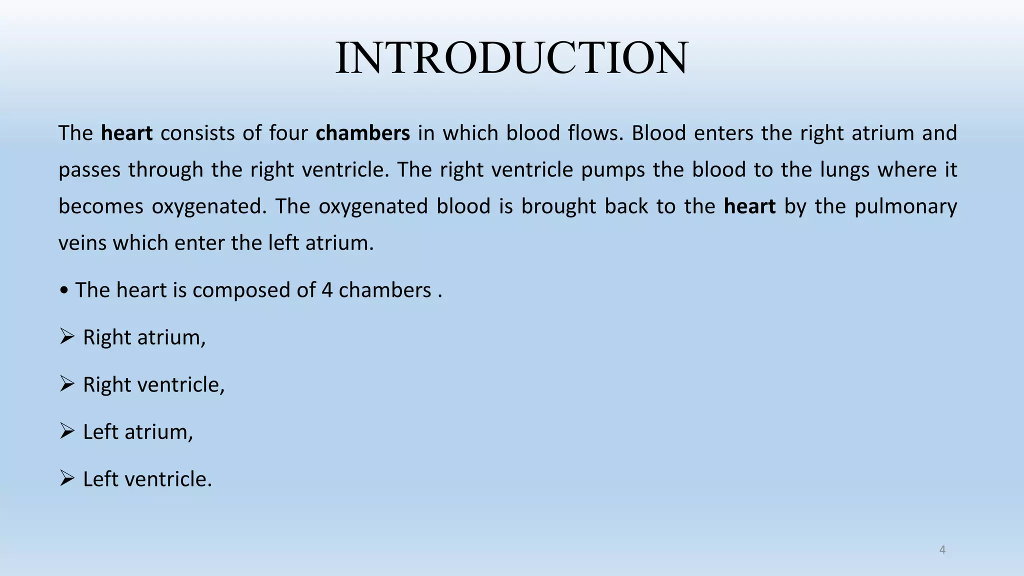 Chambers of heart | PPTX