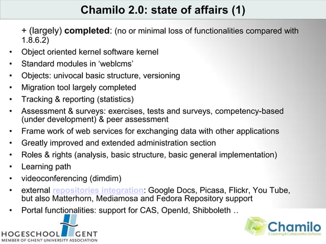 Chamilo 2.0 hasselt_ice | PDF