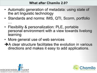 Chamilo 2.0 hasselt_ice | PDF