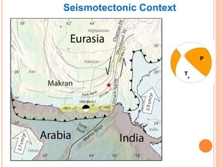 Chaman fault | PPTX | Geography | Science