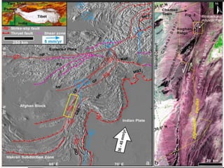 Chaman fault | PPTX | Geography | Science