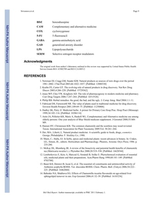 Chamomile: A herbal medicine of the past with bright future | PDF