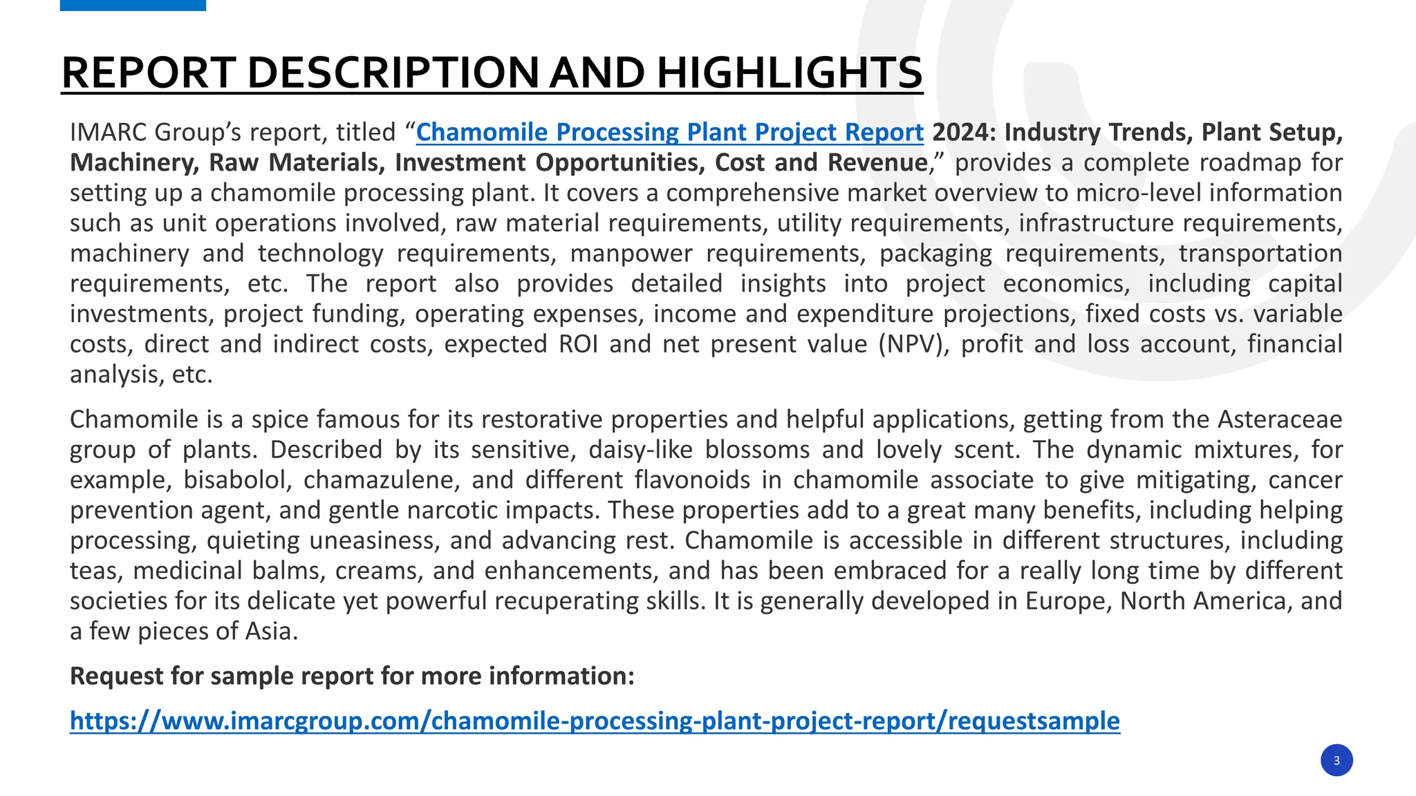 Chamomile Processing Plant Project Report.pdf