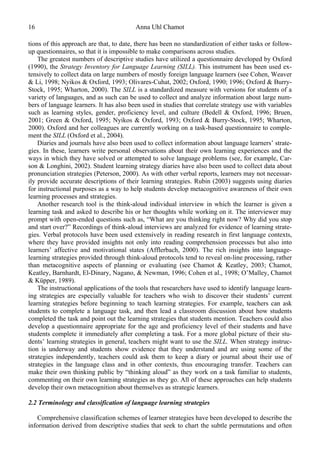 Chamot | PDF | Educational Assessment | Education